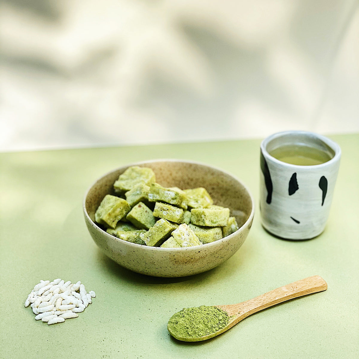 Matcha Chewy Nougats | Cheeselads